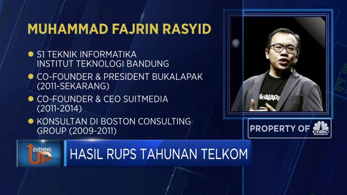 Fajrin Rasyid Pendiri Bukalapak Sekarang Jadi Direktur di Telkom - ItWorks