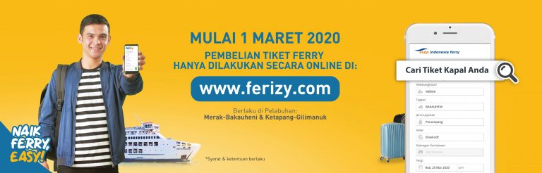 Dengan Tiket Online Ferizy Naik Kapal Ferry ASDP Makin Mudah dan Nyaman ...