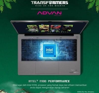 ADVAN Luncurkan TBOOK x Transformers, Laptop dengan Spek dan Desain ...